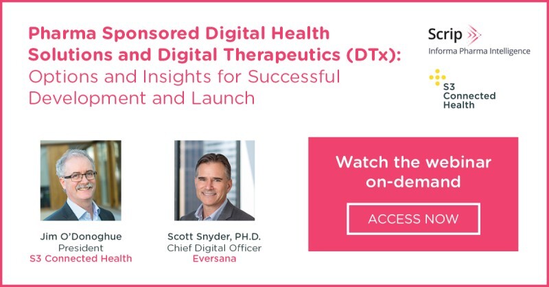 Webinar: Pharma Sponsored Digital Health Solutions and Digital ...